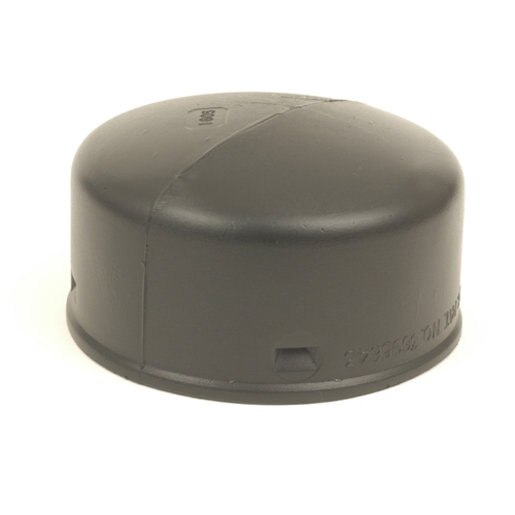 ADS HDPE Corrugated External Snap End Cap Black 4 in. | SiteOne