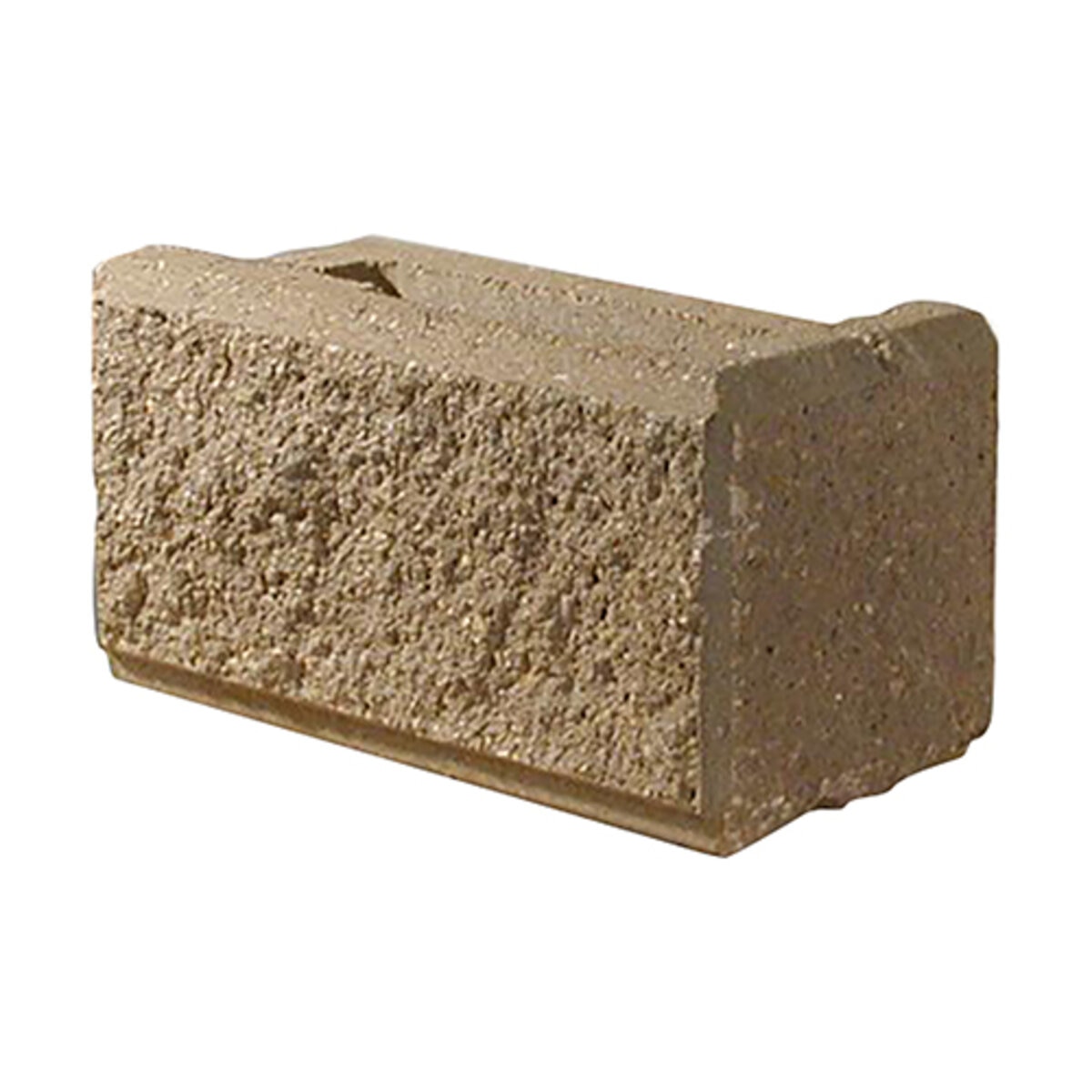 Allan Block Right Corner Gray 16 in. x 8 in. x 7-5/8 in | SiteOne