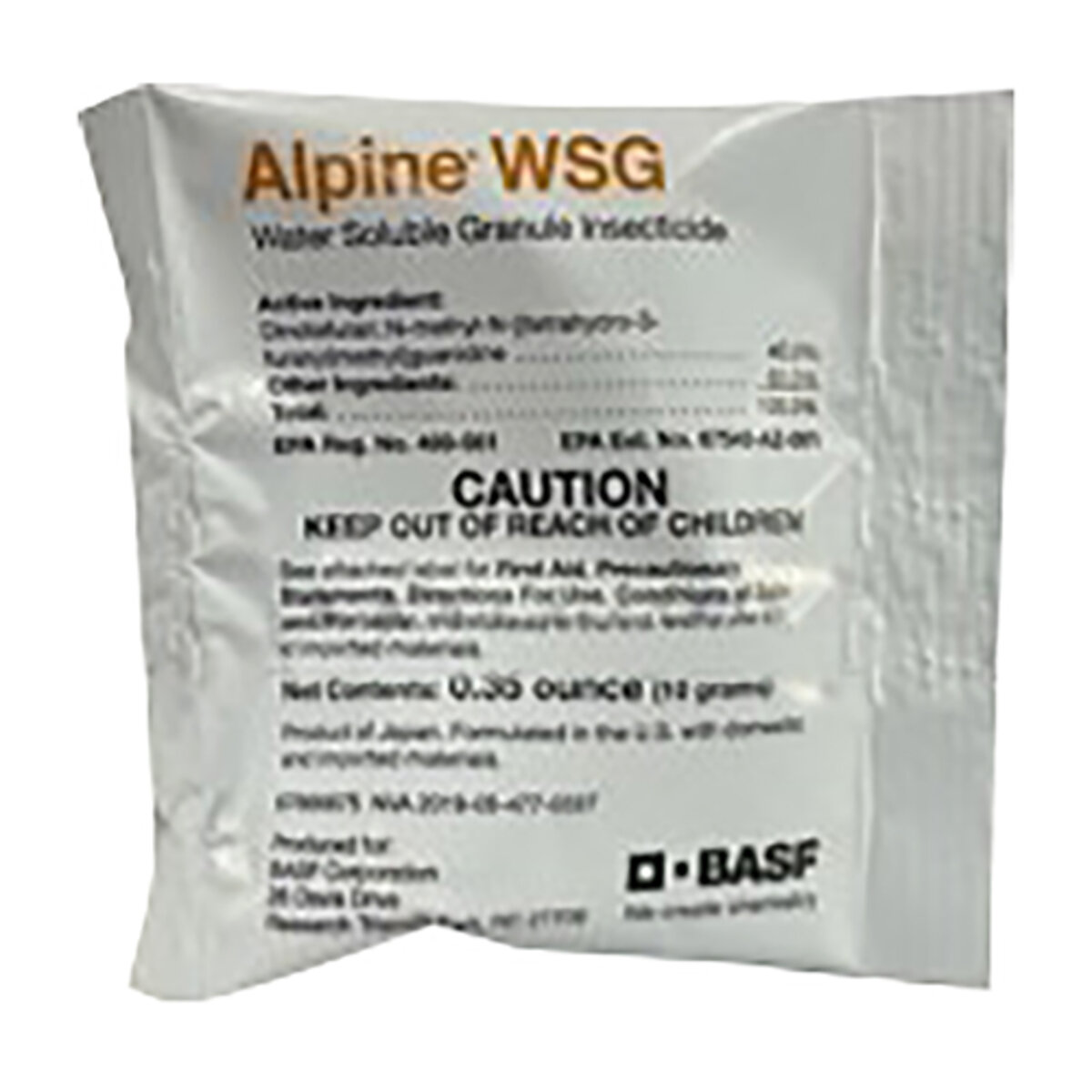 Alpine WSG Insecticide (10 gm) | SiteOne