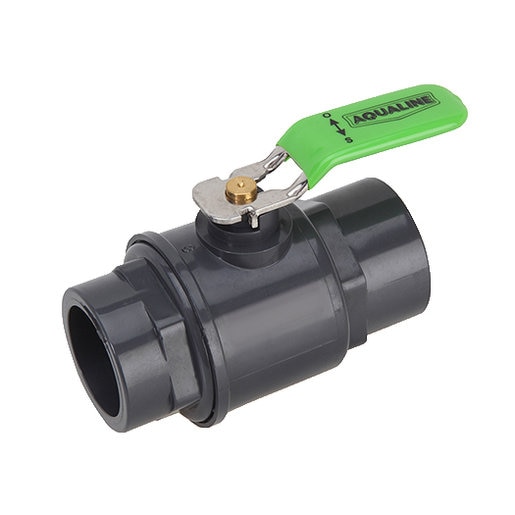Aqualine 1/2 in. Plastic ball valve with stainless stee | SiteOne