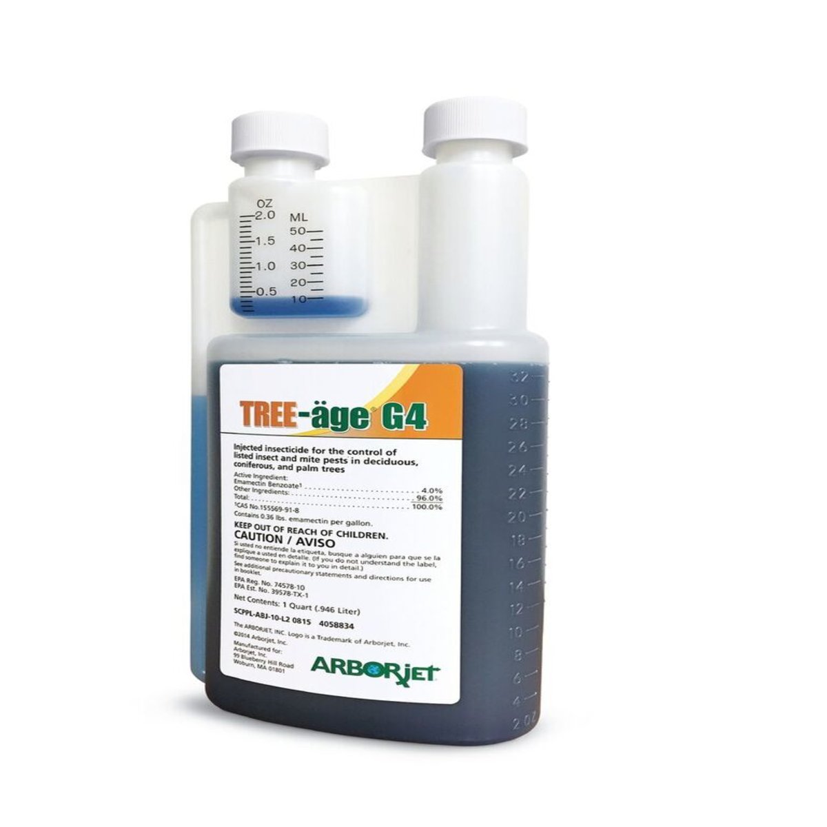 Arborjet Tree injection Products: G-4 Injectable Insecticide