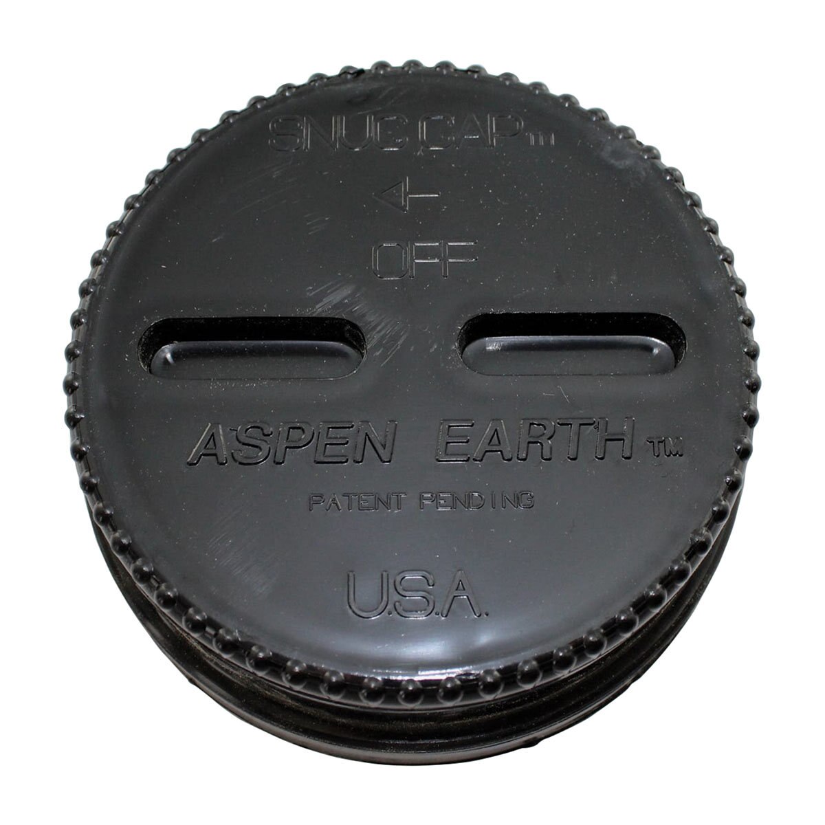 Aspen Earth Snug Cap Black 4 in. | SiteOne