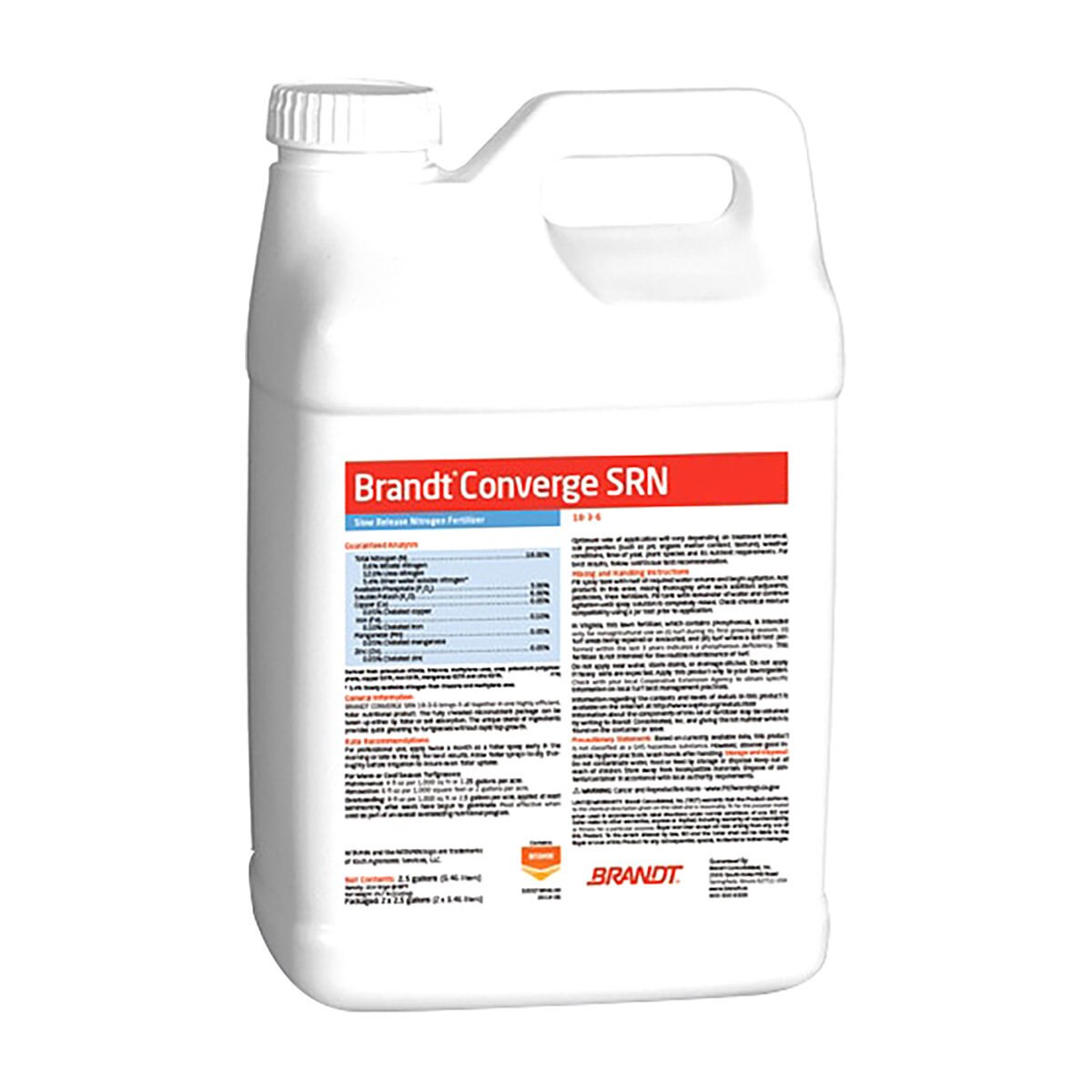 BRANDT Fertilizer 18-0-6 30% CRN Micros 250 gal. | SiteOne