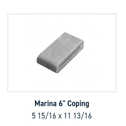 Belgard Marina Bullnose Coping Rio 6 in. x 12 in. (126 | SiteOne