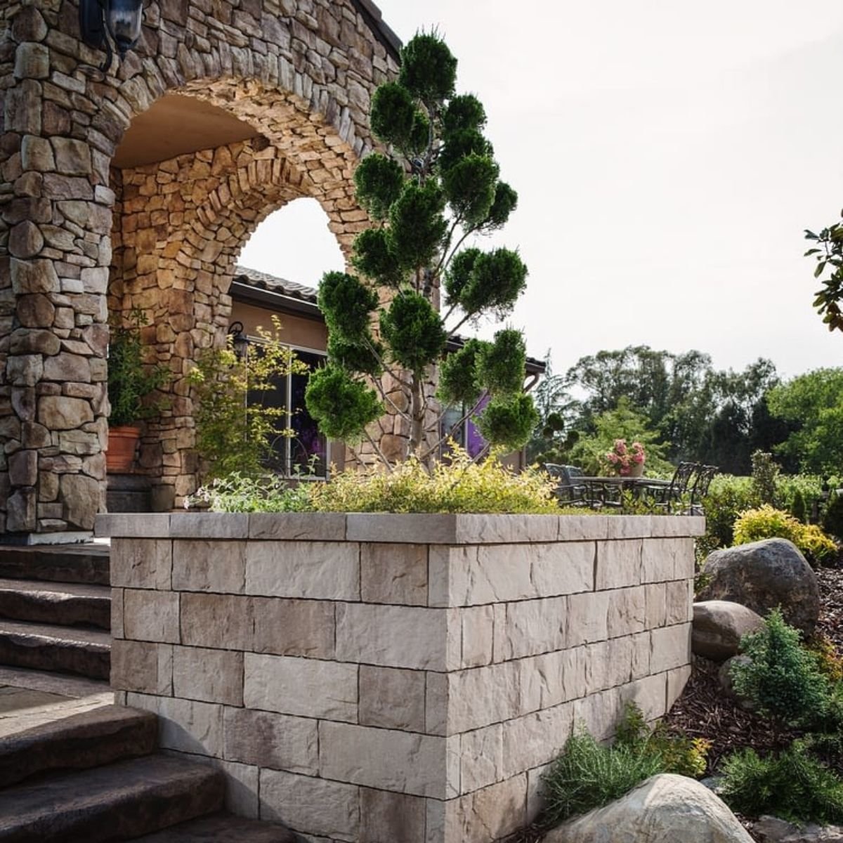 Belgard Tandem Ashlar Wall Cap Toscana Blend (32 pc./pa | SiteOne