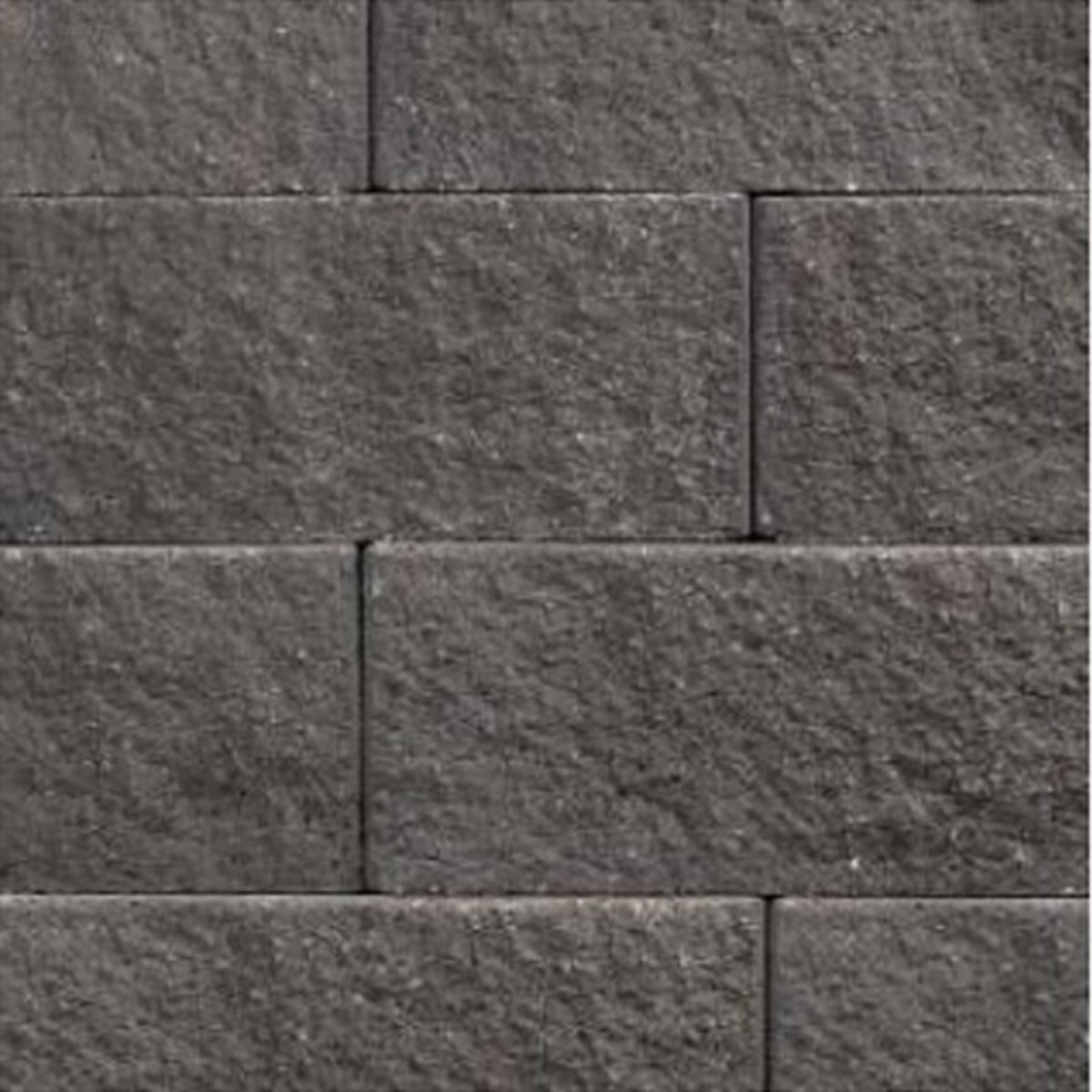 Belgard Diamond Wall Block Beveled Face Charcoal (45 pc | SiteOne