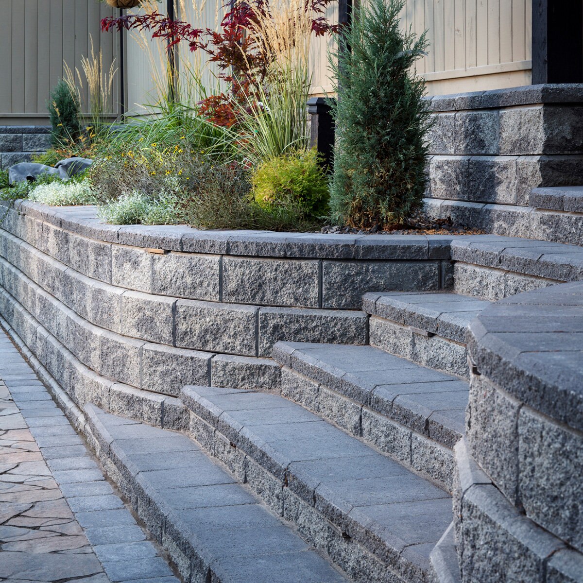Belgard Allan Block Wall Cap AB Collection Gray (48 pc. | SiteOne