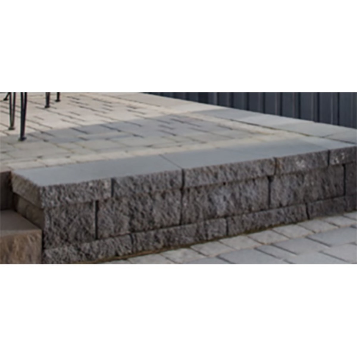 Belgard Diamond Wall Cap Charcoal 3 in. (72 pc./pallet) | SiteOne