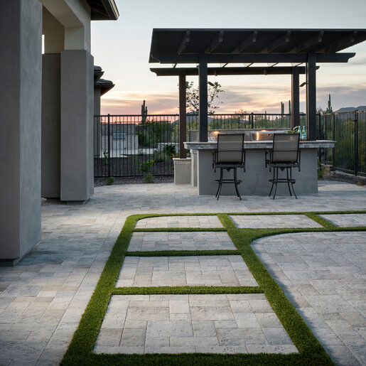 Belgard Travertino Paver 3 pc. Silverado 30mm (192 sq. | SiteOne