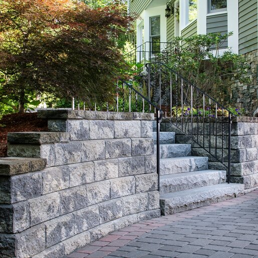 Belgard Allan Block Classic Lite Wall Grey (72 pc./pall | SiteOne