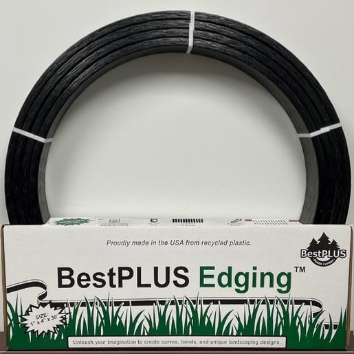 BestPLUS Edging Kit w/ Stakes Black Simple | SiteOne