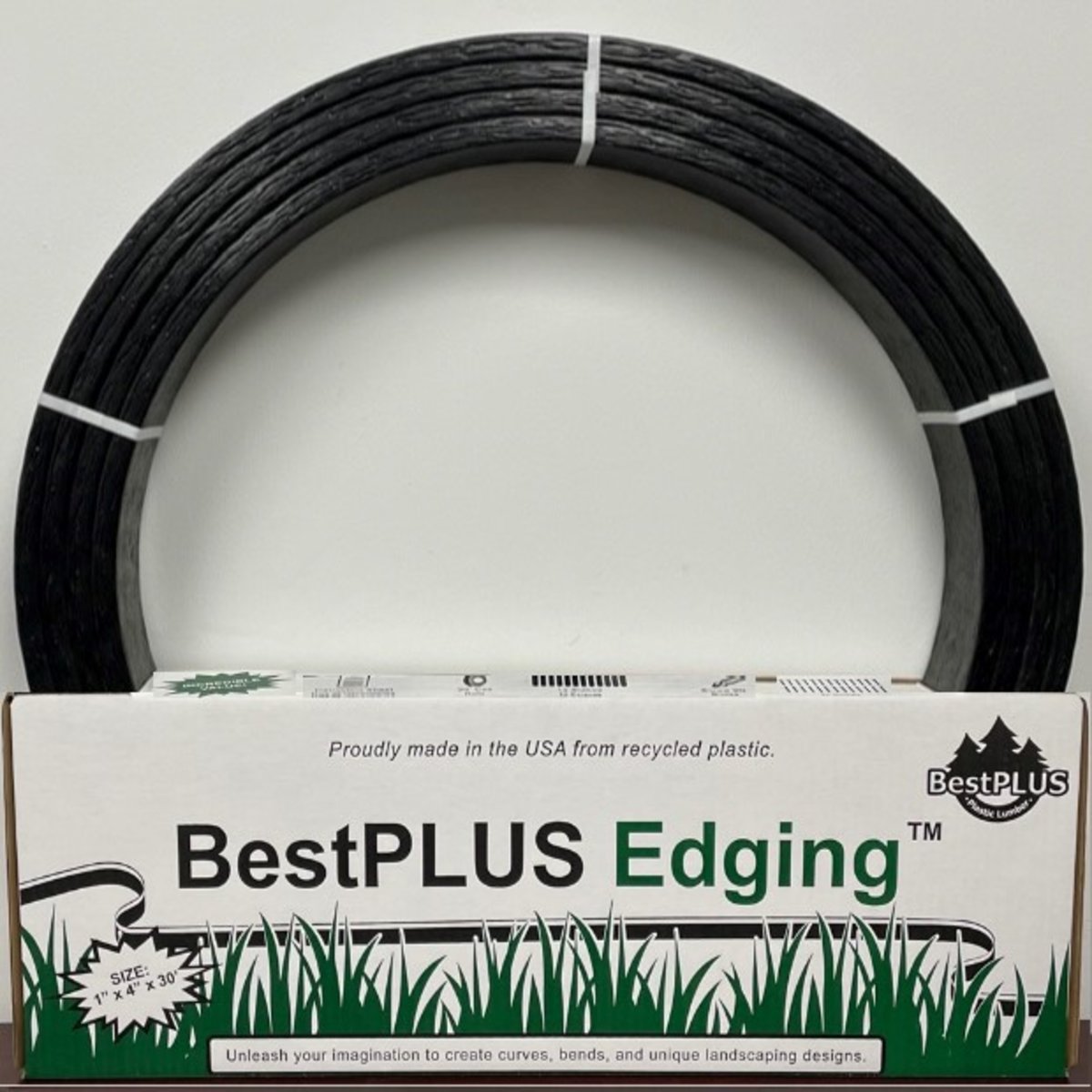 BestPLUS Edging Kit w/ Stakes Black Simple | SiteOne