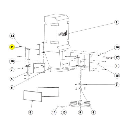 Buyer Product Baffle Chute Pin | SiteOne