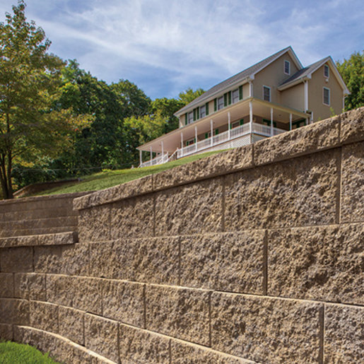 Cambridge Sigma Plus Wall Split Face Sahara/Chestnut 16 | SiteOne