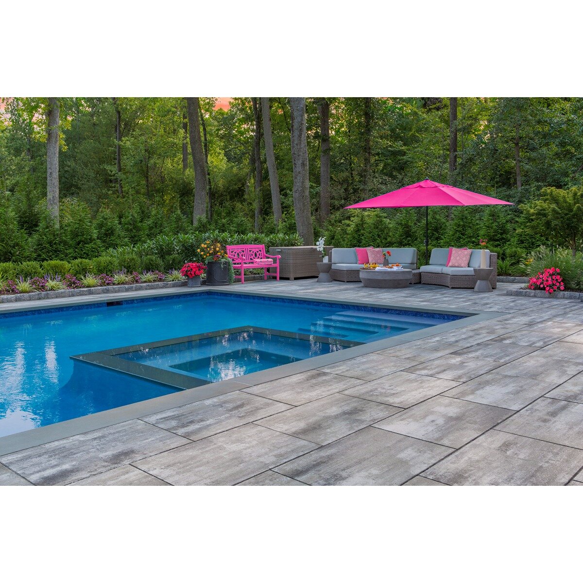 Cambridge Sherwood Ledgestone XL Paver Smooth Onyx/Natu | SiteOne