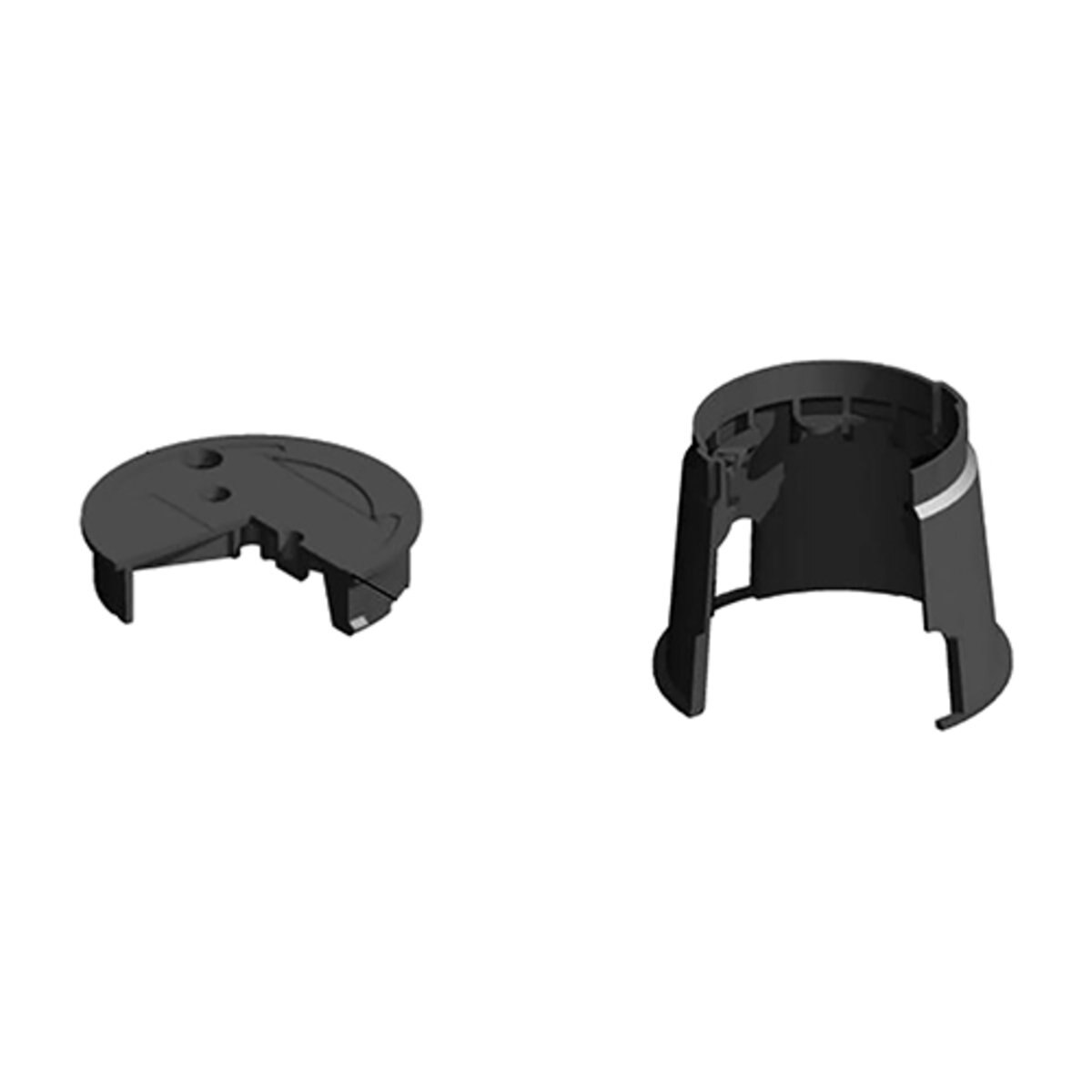 Carson Spec 10" Round Box Only Black 2 MsHl | SiteOne