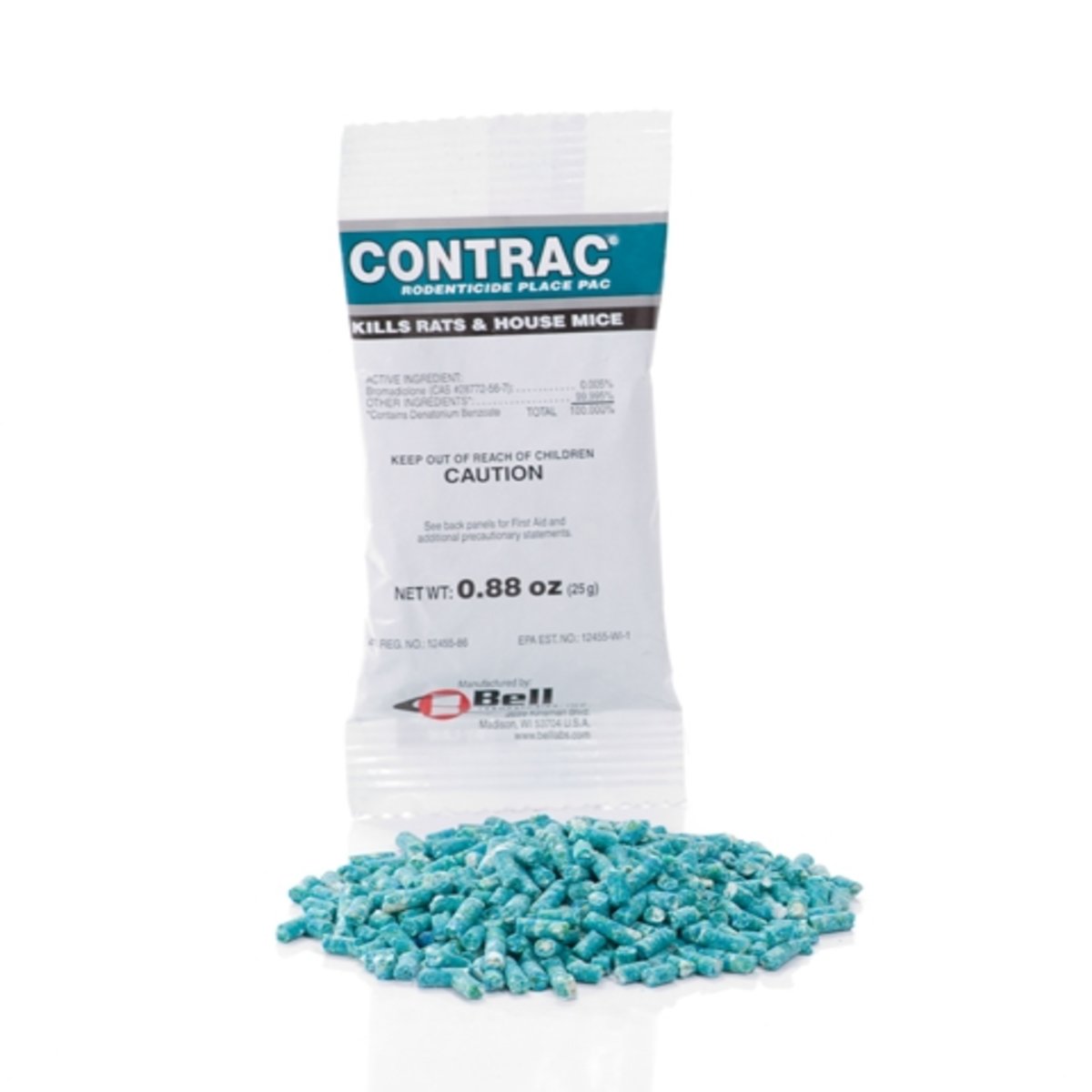 Contrac Pellets Rodenticide 25 gm. X 291 Place Packs/bo | SiteOne