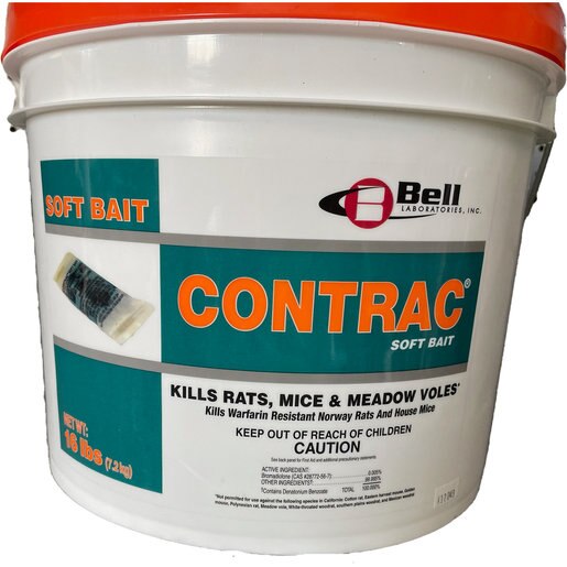 Contrac Soft Bait Rodenticide 16 lb. Bucket (726 x 10 g | SiteOne