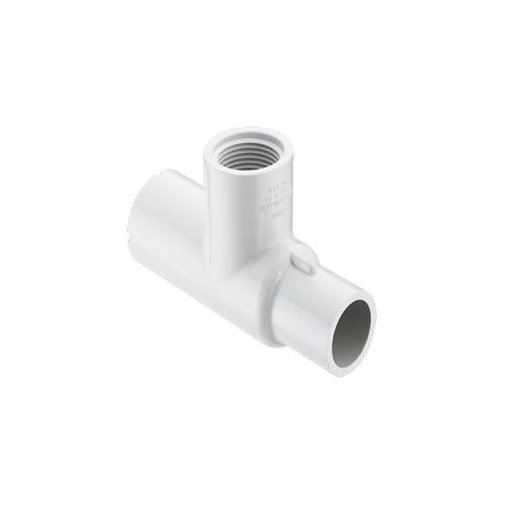 DURA Sch 40 PVC Manifold Tee 1 in. Spigot x Socket x FI | SiteOne