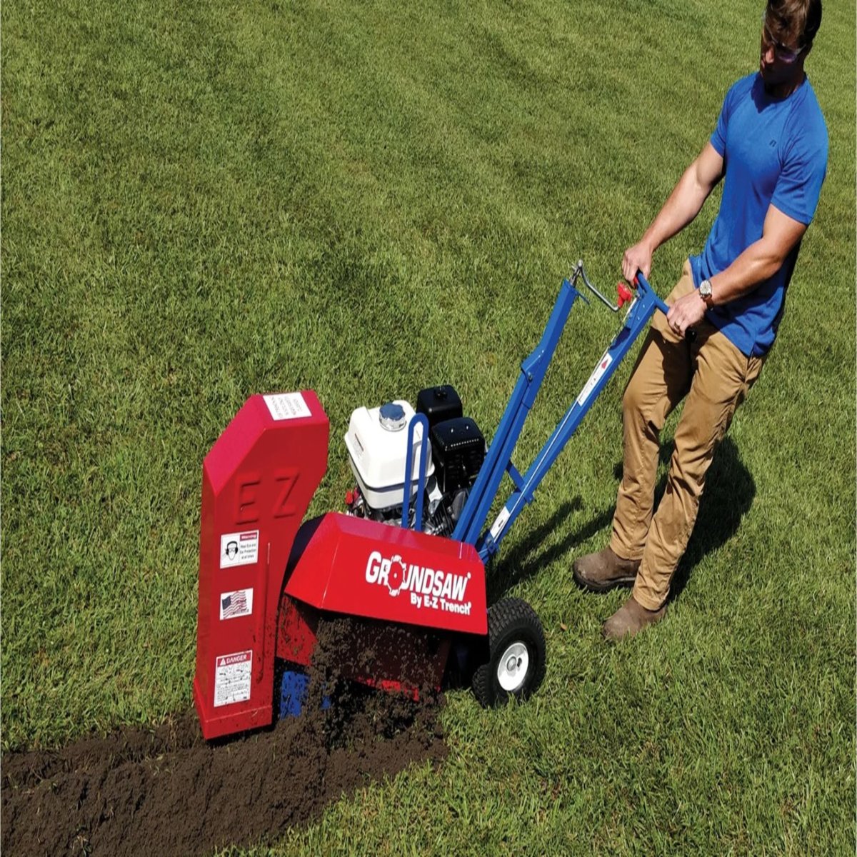 E-Z Trench Groundsaw EZ9000 Walk-Behind Trencher | SiteOne