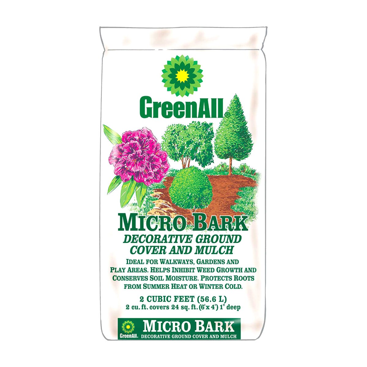 EB Stone Micro Bark Mulch 2 cu. ft. Bag | SiteOne