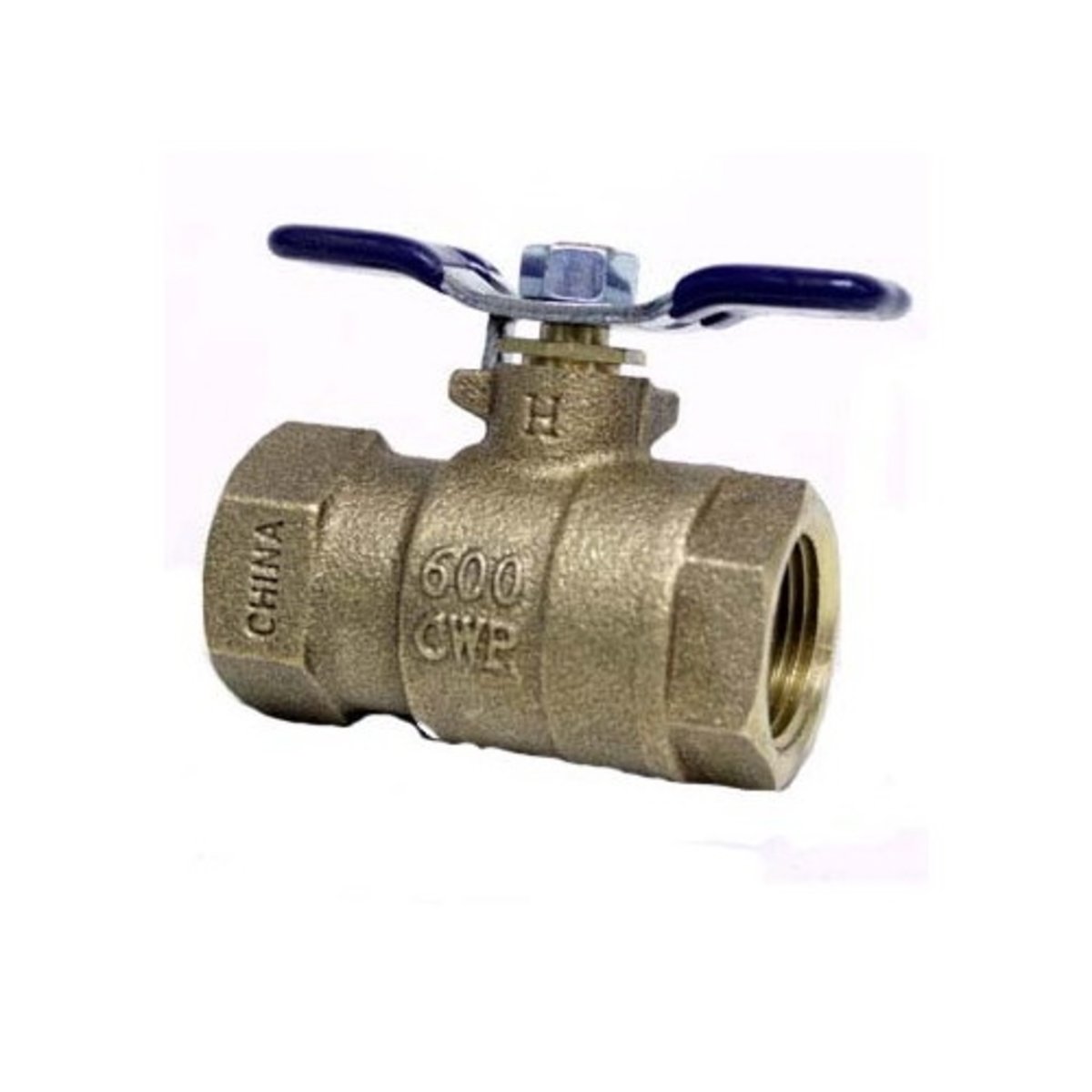 FEBCO LF622F Full Port Non-Tapped Ball Valve Lead Free Bronze 3/4 in ...