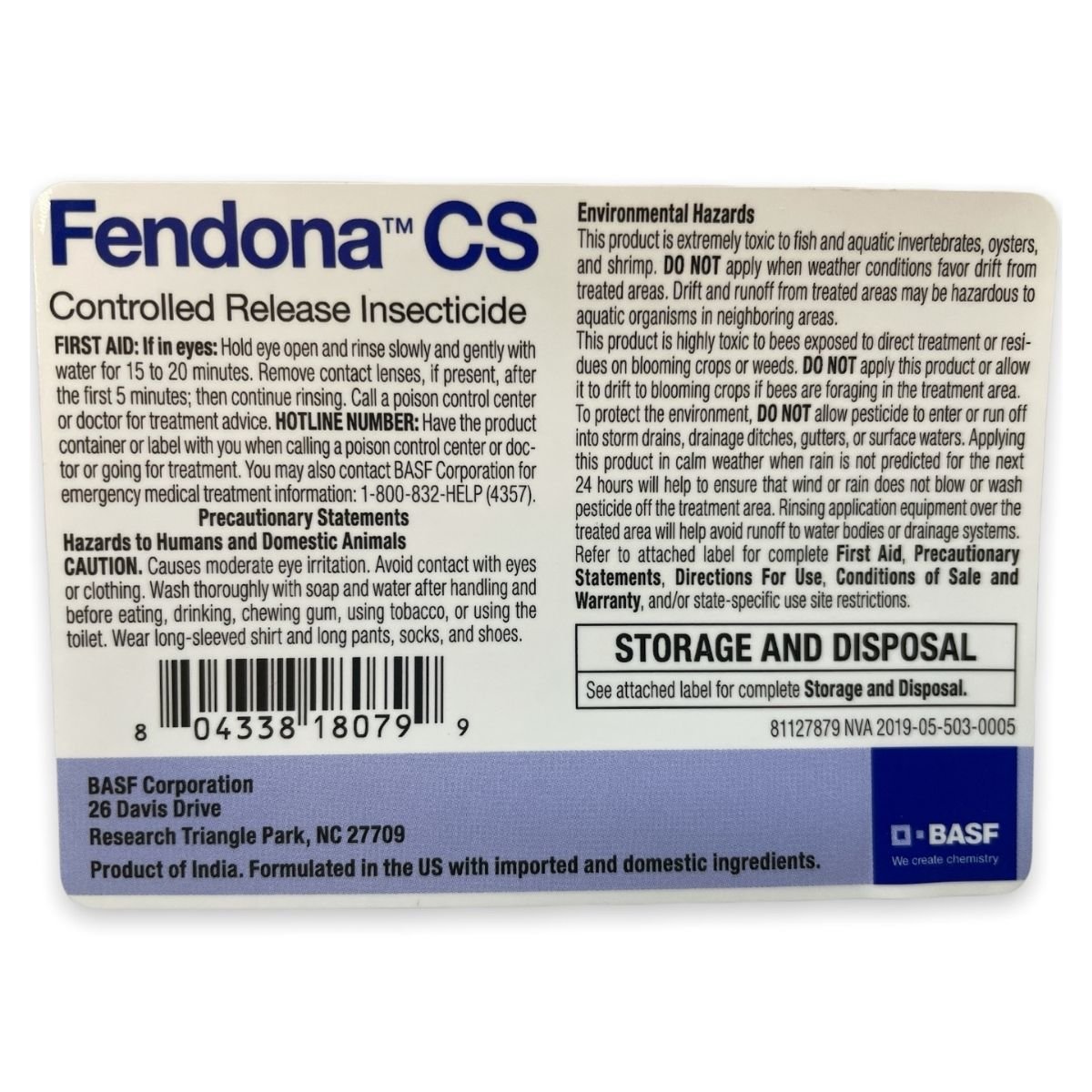 Fendona CS Controlled Release Insecticide 16 oz. | SiteOne