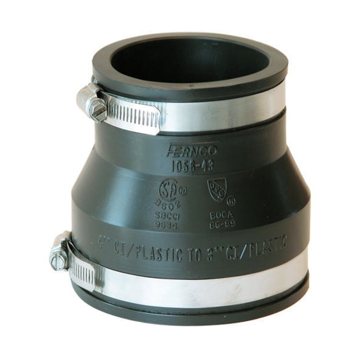 4 in. x 3 in. Flexible Coupling Ci To Ci Fernco | SiteOne