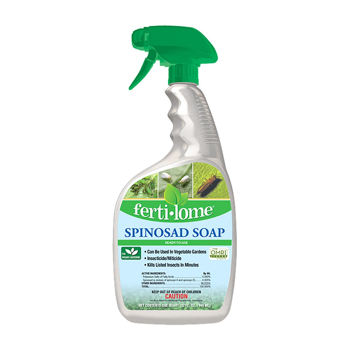 Ferti-Lome Green RTU Spinosad Soap Insecticide 32 oz. | SiteOne