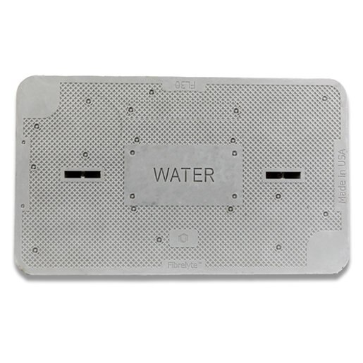 Fibrelyte Valve Box Lid Rectangle 13 in. x 23 in. Drop- | SiteOne