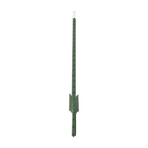 Green Resource Raw Cut Unpainted T-Post Green Steel 4 f | SiteOne