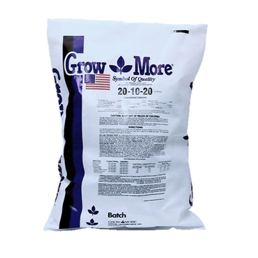 Grow More Fertilizer 20-10-20 25 lb. Bag | SiteOne