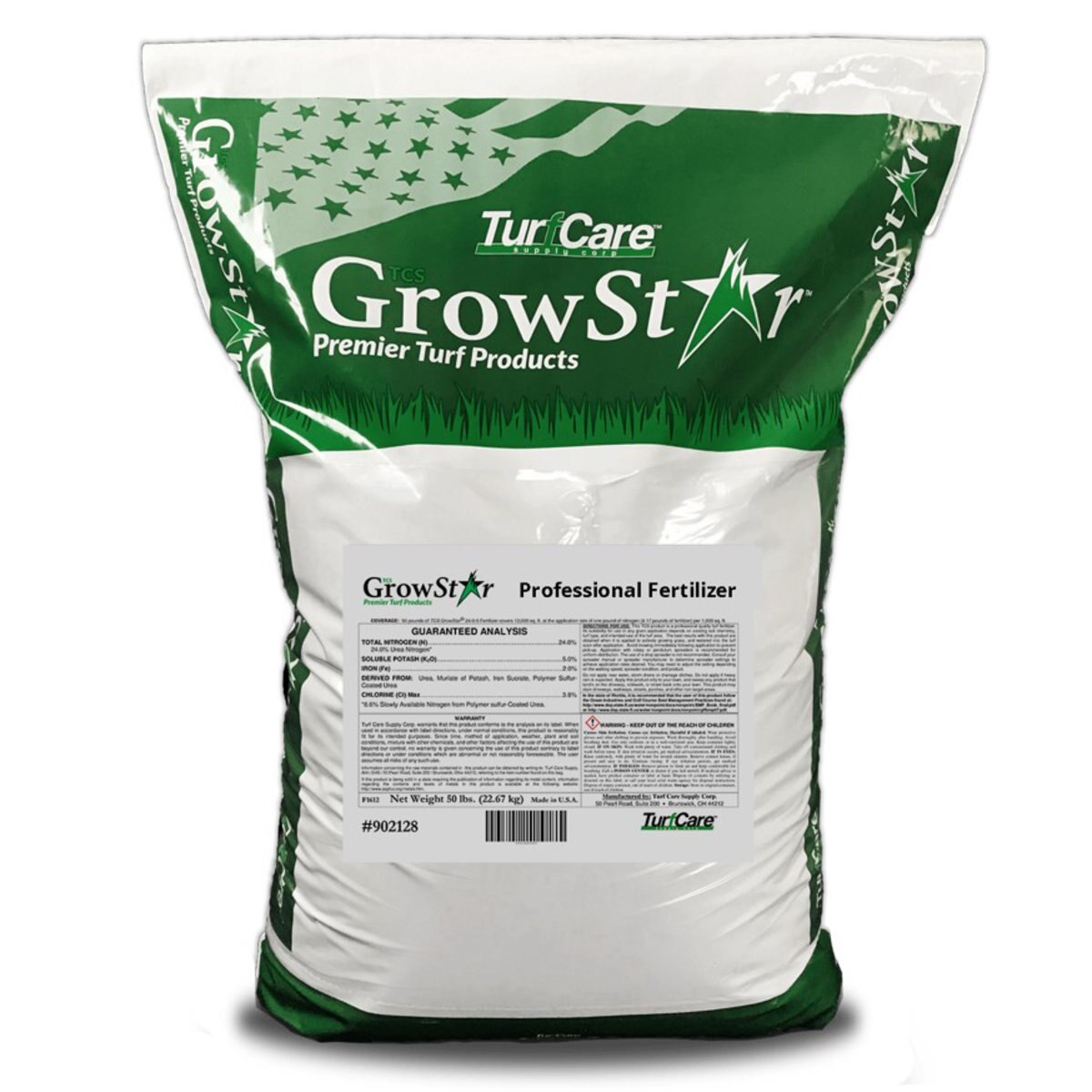 GrowStar Fertilizer 12-0-4 30% CRN w/ CALSTAR 50 lb. | SiteOne