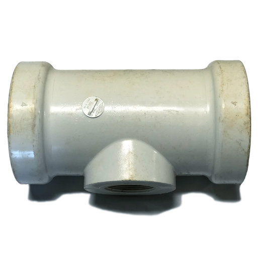 Harco SDR-21 PVC Service Tee 4 in. x 2 in. Gasket x FIP | SiteOne