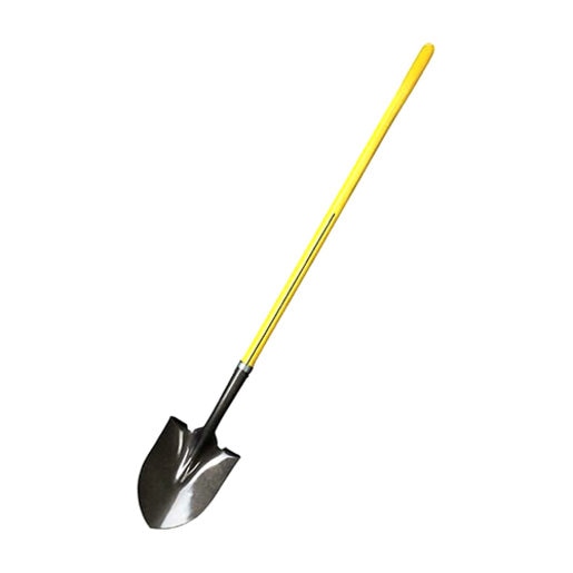 Hisco Hollow Back Shovel Round Point D-Grip Fiberglass | SiteOne