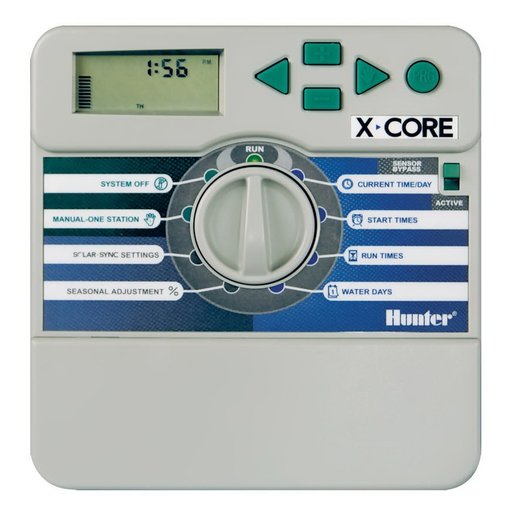 Hunter Controller X-Core Fixed Indoor 4 Station | SiteOne
