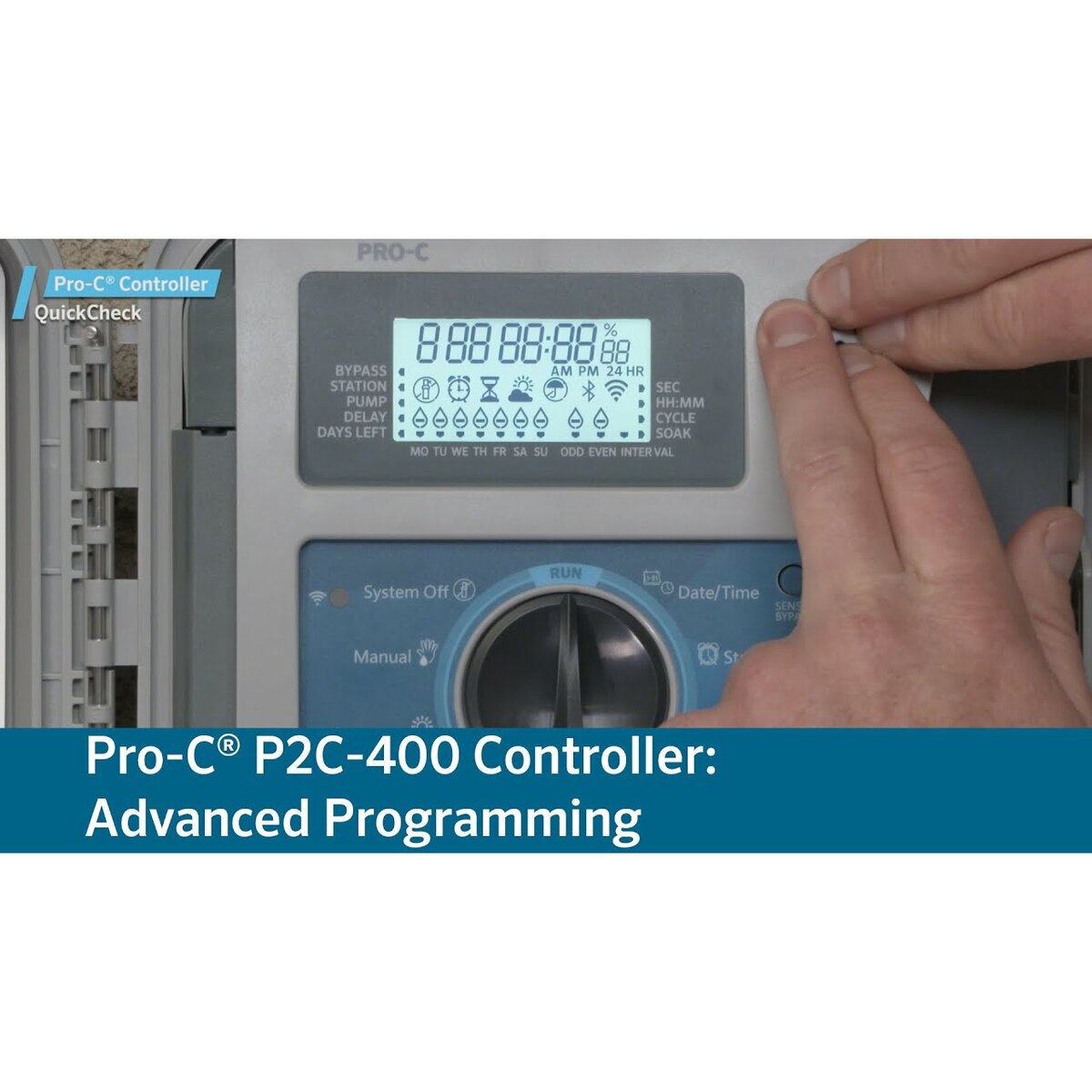 Hunter P2C Base Unit Controller Outdoor 4 Station | SiteOne