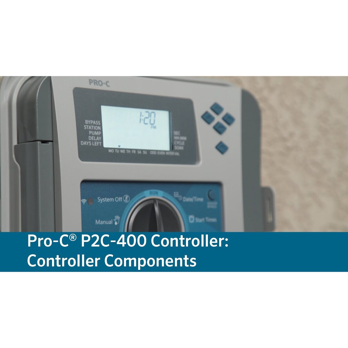 Hunter P2C Base Unit Controller Outdoor 4 Station | SiteOne