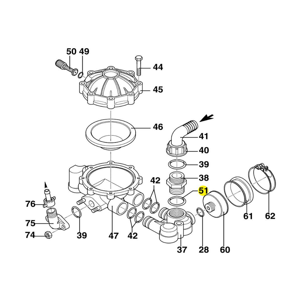 9910-390290 O-Ring(Was 39/29) Hypro | SiteOne