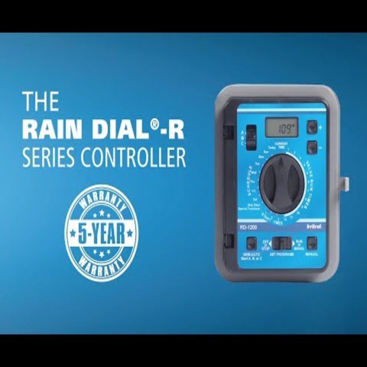 Irritrol Controller Rain Dial-R Indoor 12 Station | SiteOne