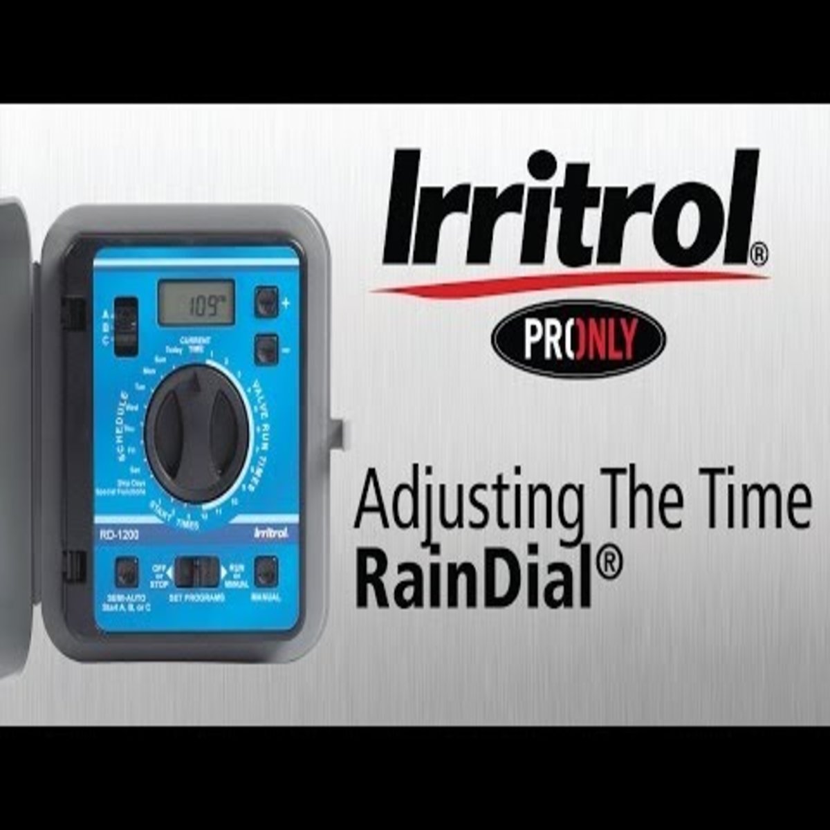 Irritrol Controller Rain Dial-R Outdoor 6 Station | SiteOne