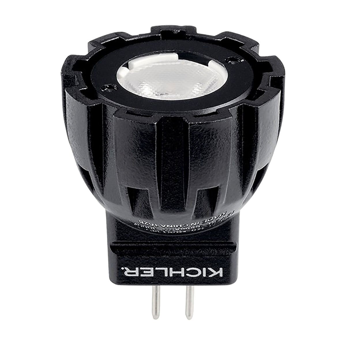 Kichler LED MR8 Lamp Black 1.5 in. 60 Degree 2700K | SiteOne