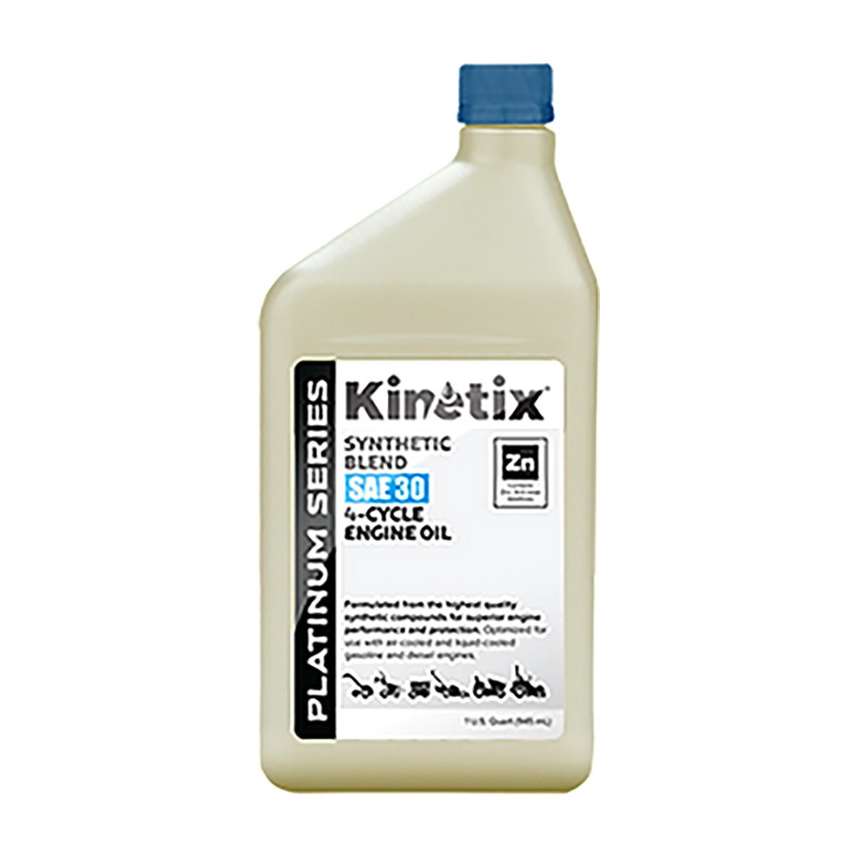 Kinetix Synthetic Blend SAE 30 Engine Oil 1 qt. | SiteOne