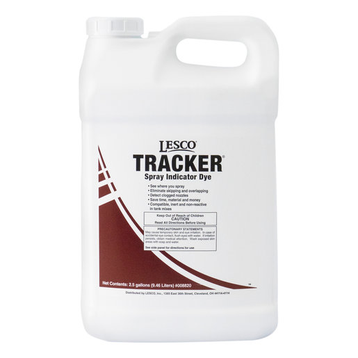 LESCO Tracker Spray Indicator Dye For Lawn Spraying - Blue 2.5 gal.