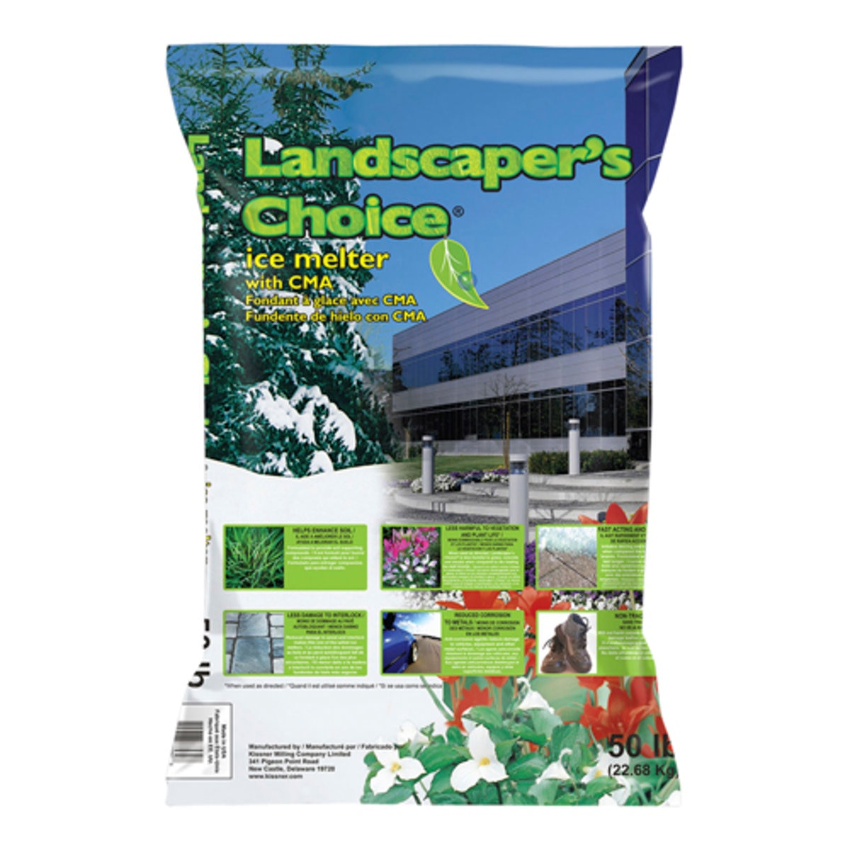 Kissner Landscapers Choice Granular Ice Melt (Bag 50 lb | SiteOne