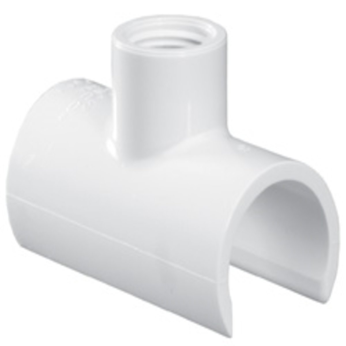 Sch 40 PVC Snap-On Saddle Tee 1 in. x 3/4 in. Snap-On x | SiteOne