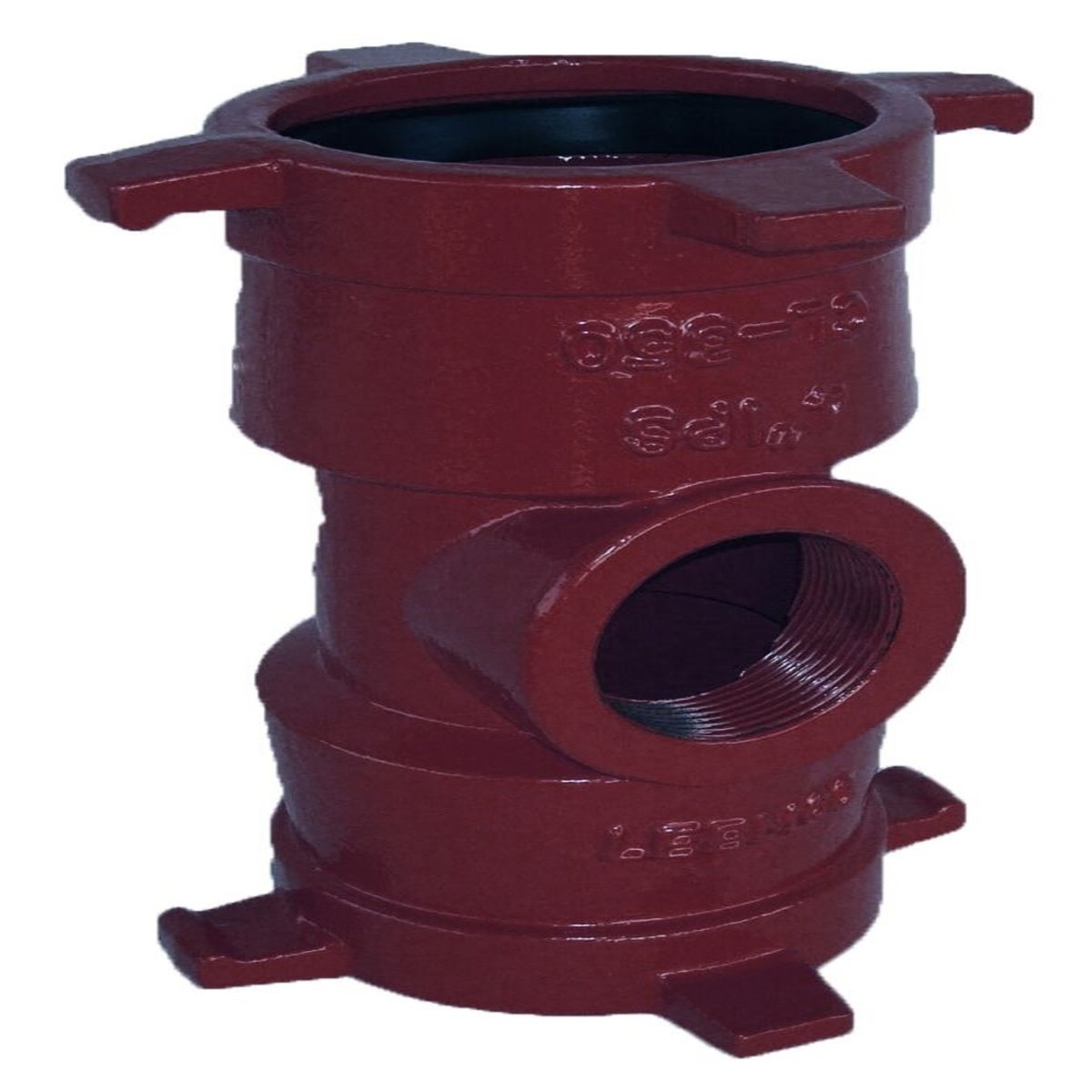 Leemco Tapped Service Tee Ductile Iron 6 in. x 3 in. | SiteOne