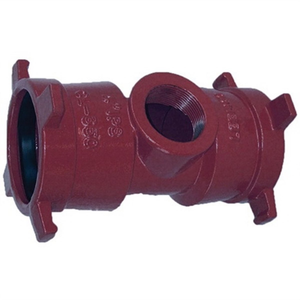 Leemco Tapped Service Tee 4 in. x 2 in. | SiteOne