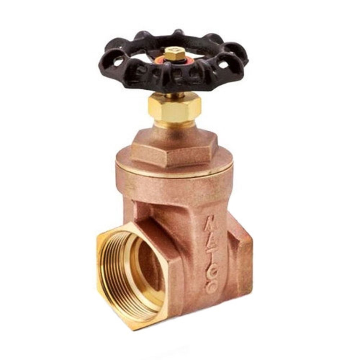 Matco Gate Valve Brass 2 in. FIPT with Wheel Handle | SiteOne
