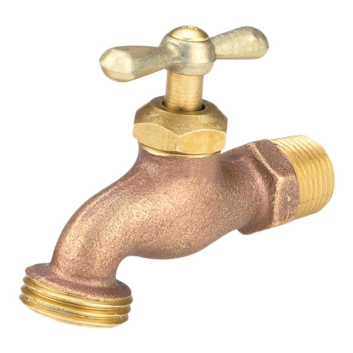 Matco Hose Bibb Cast Brass 3/4 in. MIPT x MHT | SiteOne